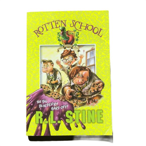 R. L. Stine | Other | Rotten School The Big Blueberry Barfoff Rl Stine ...